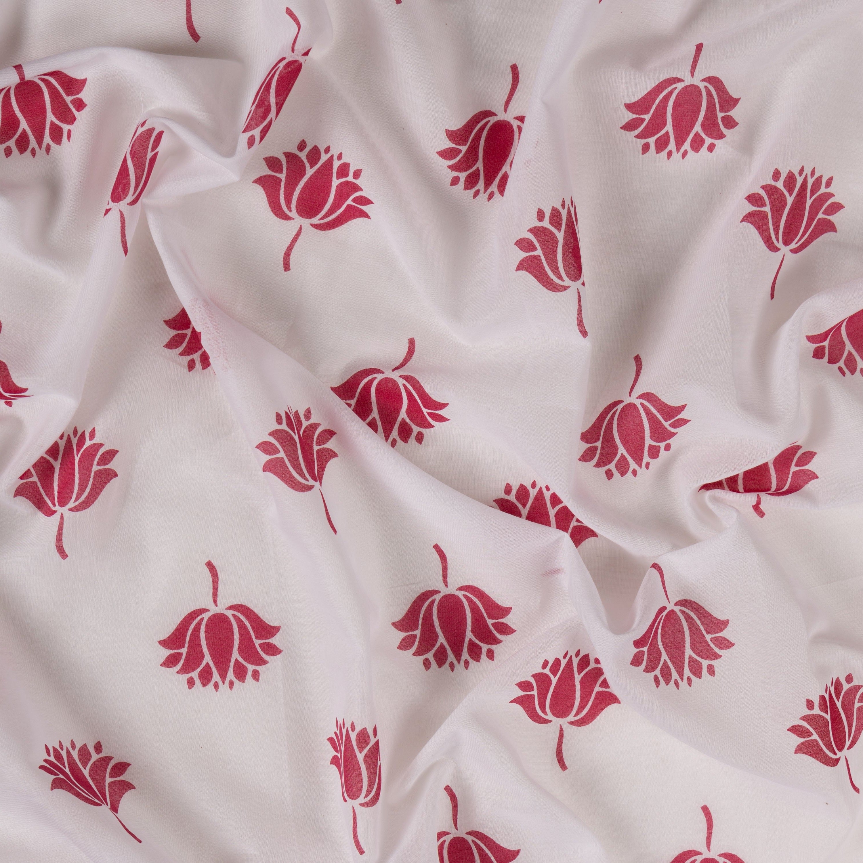 Tura Turi Muslin Swaddle - Indian Lotus, Pink